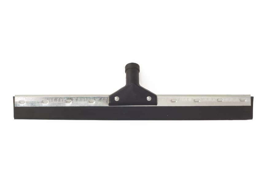 Jalador para pisos de 50 cms. hule rojo bastón metálico